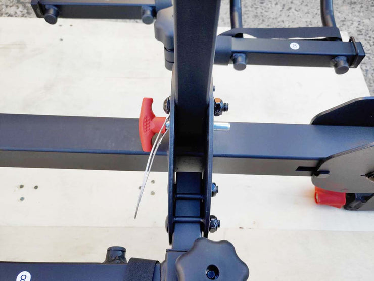 2 & 4 BIKE HITCH CAR CARRIER, WOBBLE FREE, SMART TILTING & FOLDING, WA ...